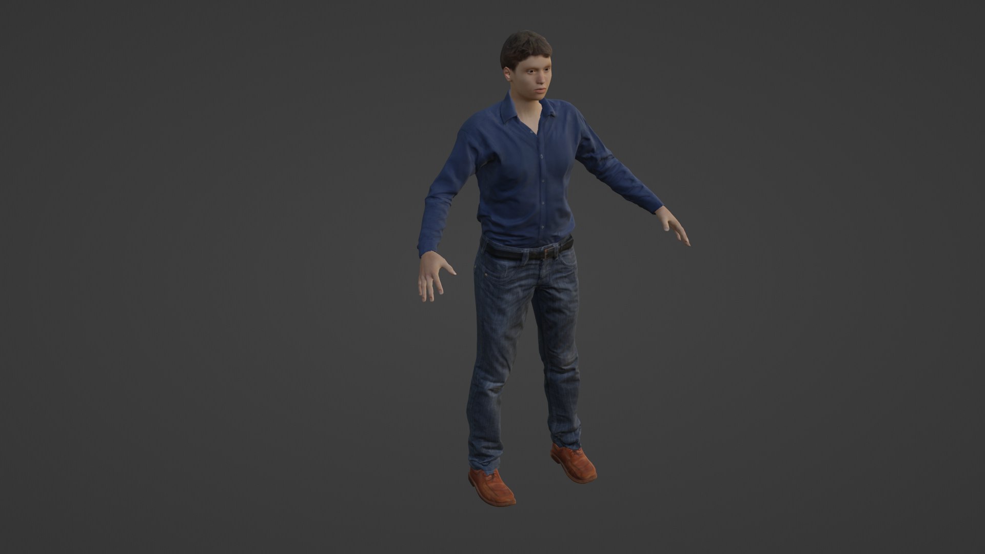 3D Man Unity Unreal model - TurboSquid 1828273