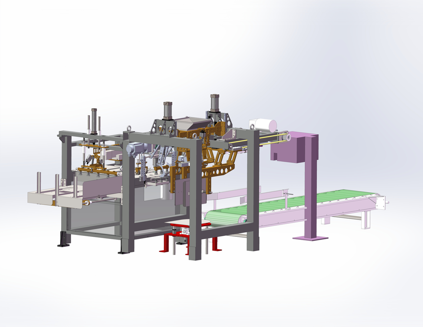 Automatic Rice Bagging Packaging Sewing Machine 3D model - TurboSquid ...