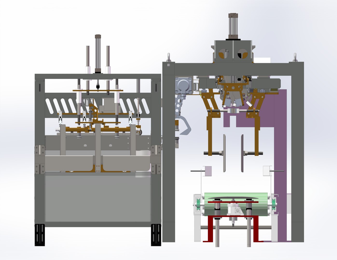 Automatic Rice Bagging Packaging Sewing Machine 3D Model - TurboSquid ...