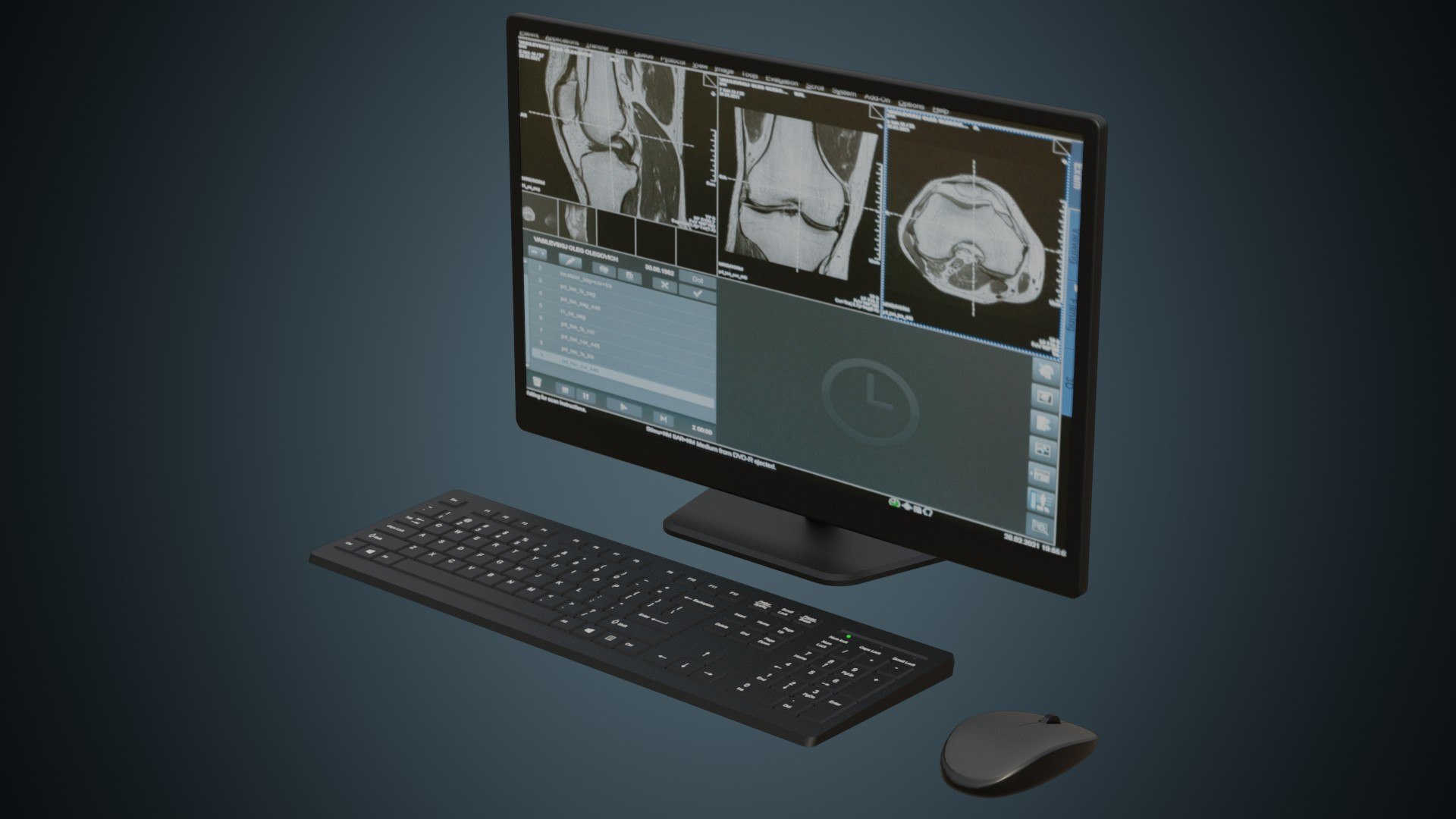 Medical Computer 2 Basic 3D Model - TurboSquid 2134507