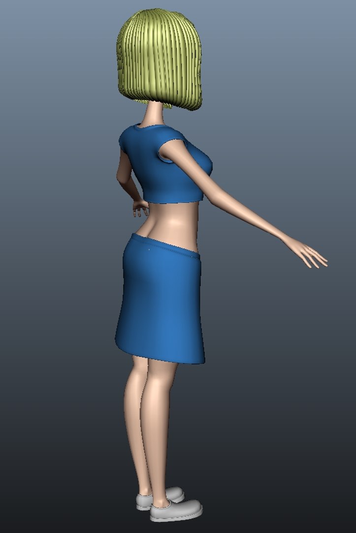 3d Toon Character