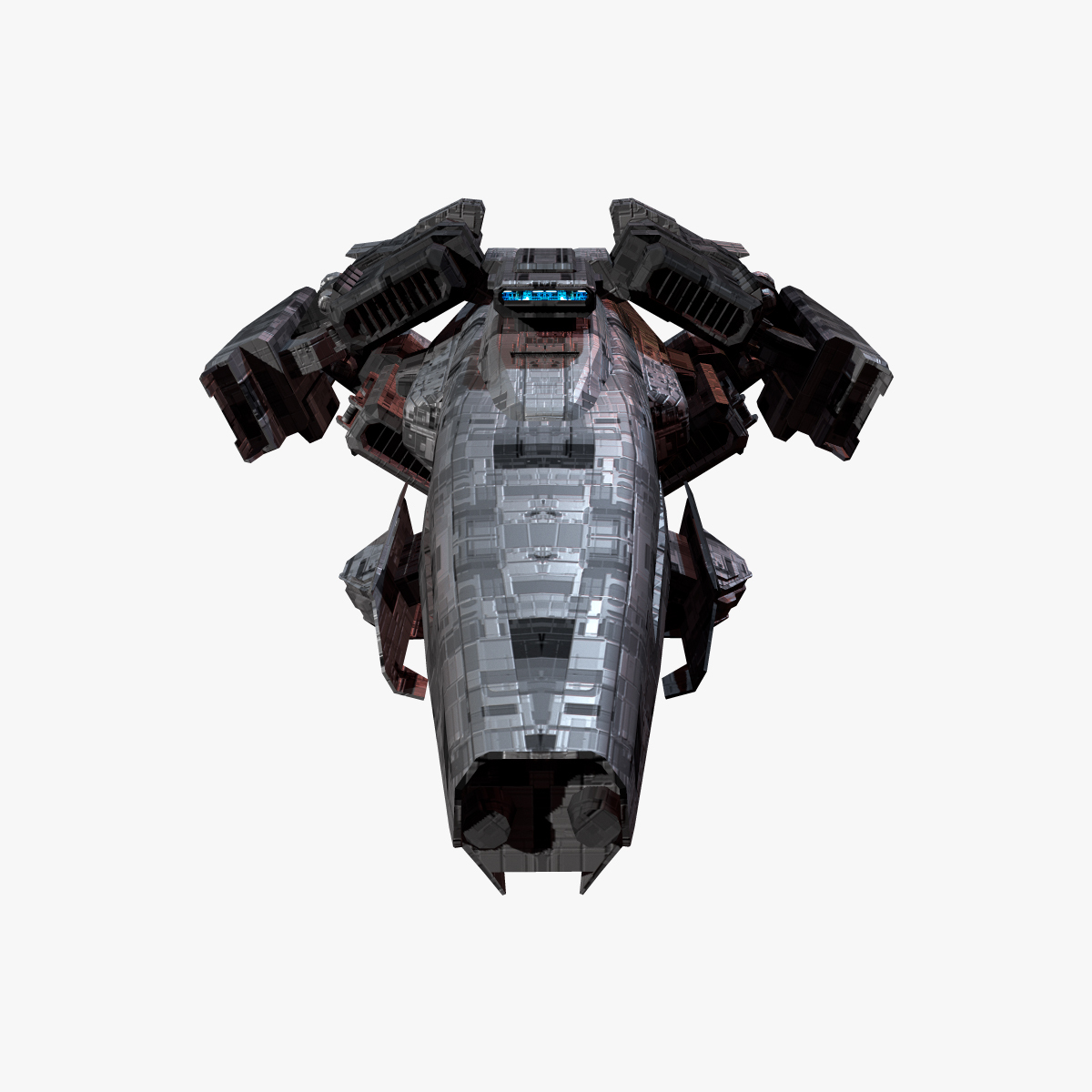 Starship spacecraft 3D model - TurboSquid 1305349