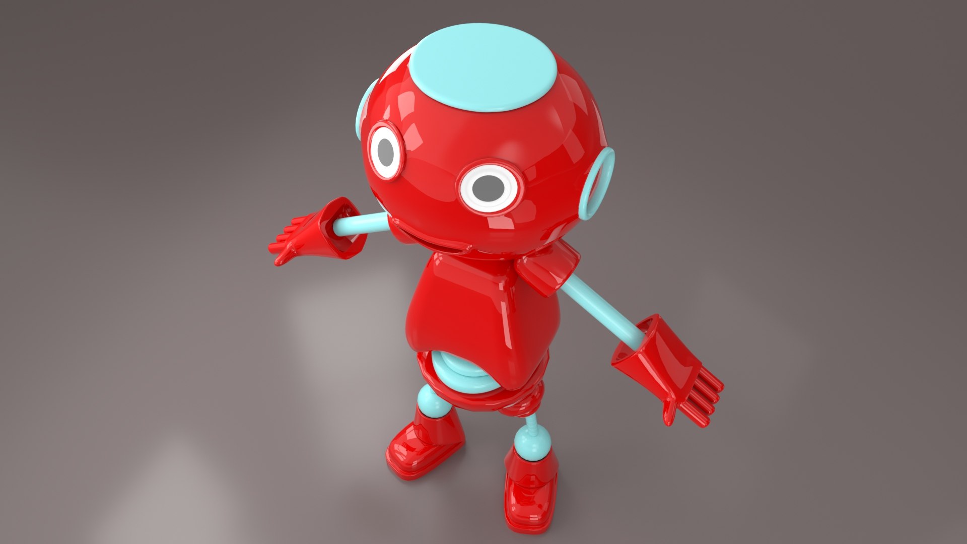 3D Mini Robot Model - TurboSquid 1855766