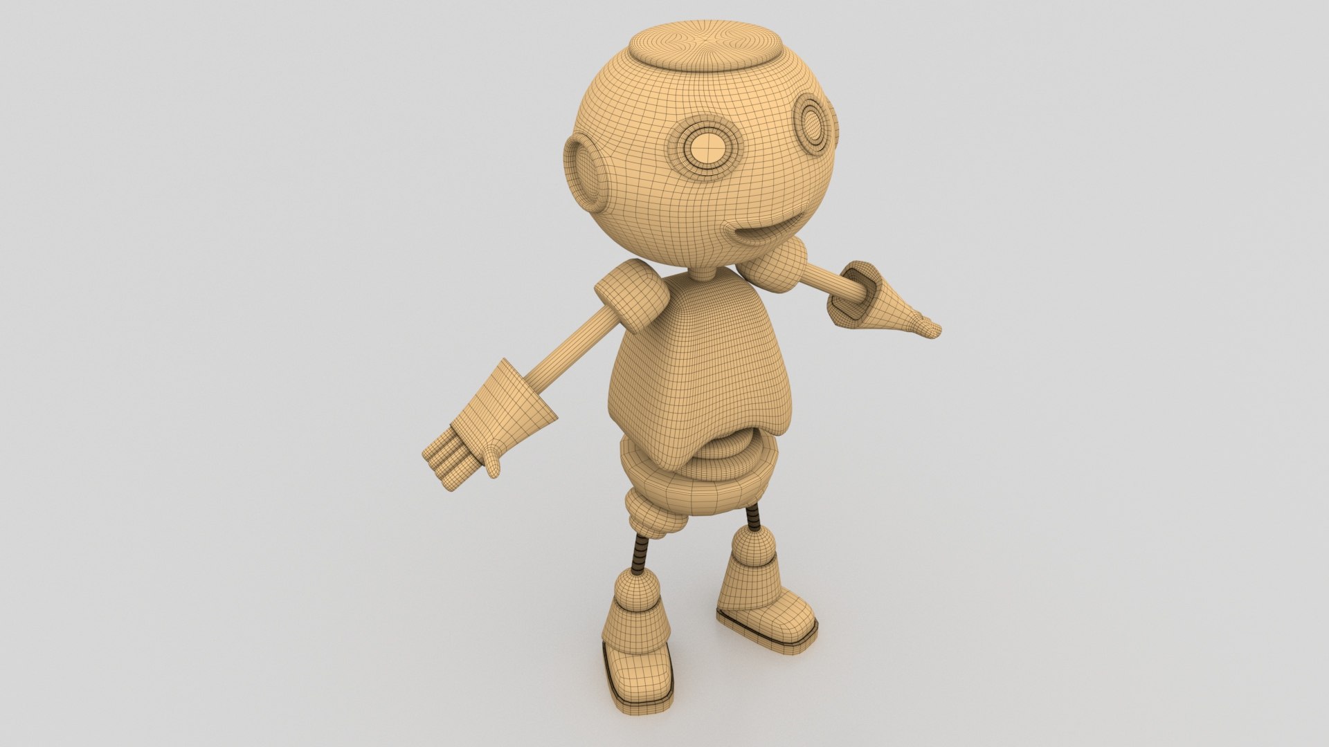 3D Mini Robot Model - TurboSquid 1855766