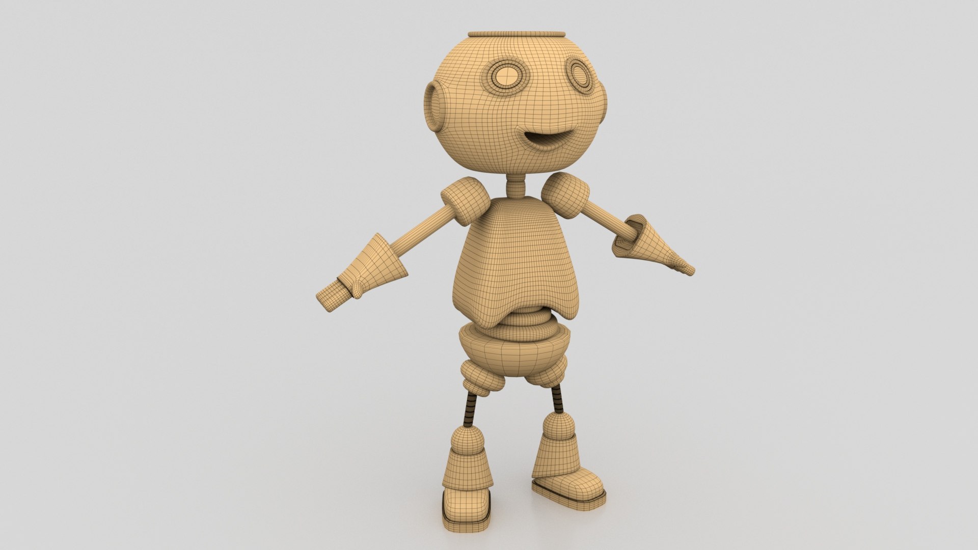 3D Mini Robot Model - TurboSquid 1855766