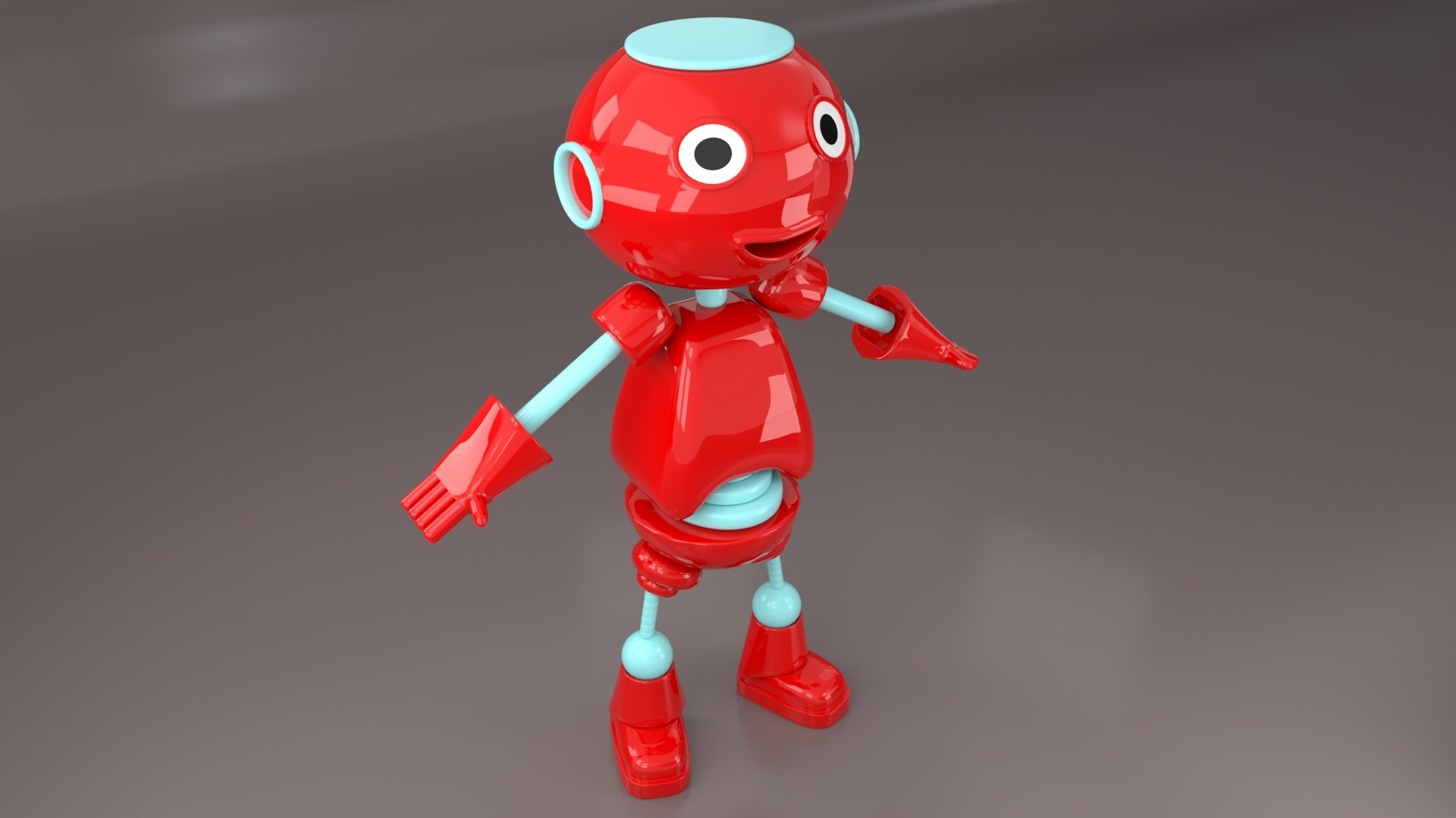 3D Mini Robot Model - TurboSquid 1855766