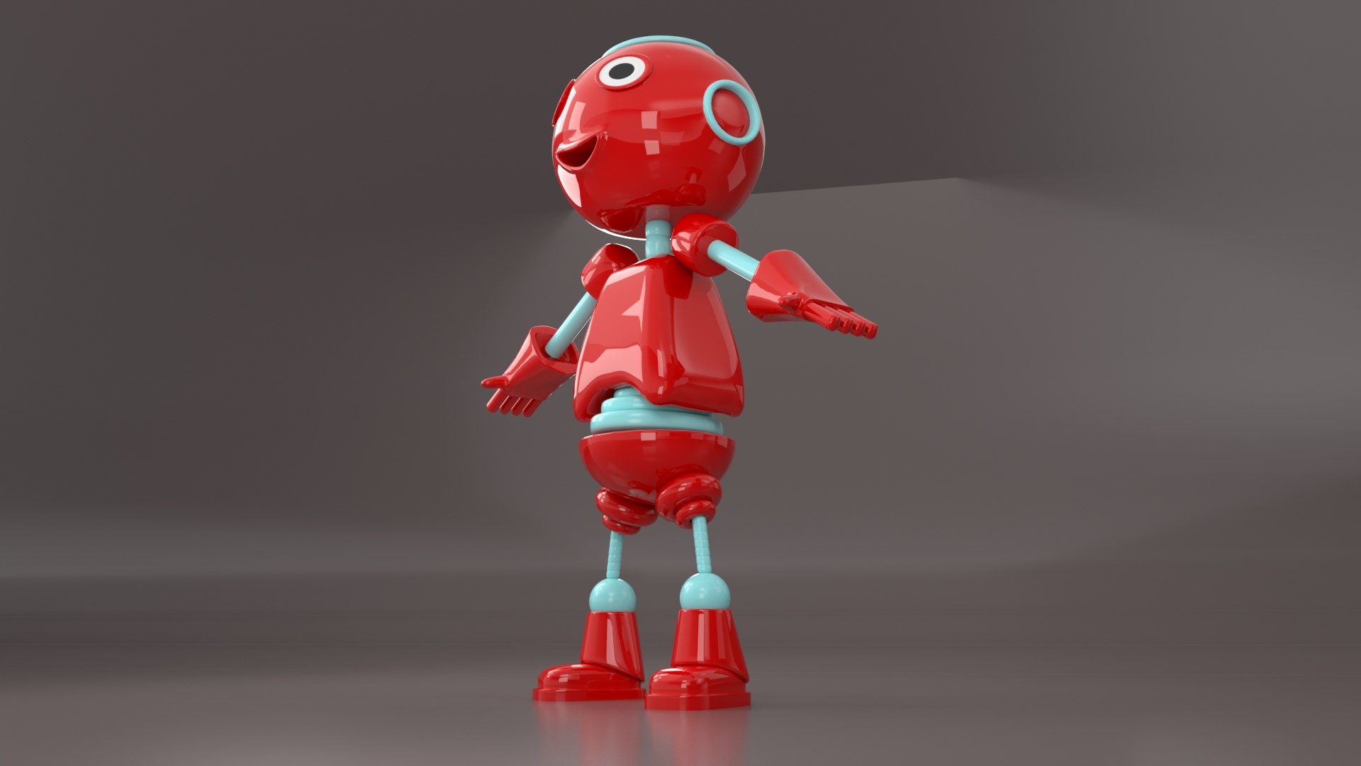 3D Mini Robot Model - TurboSquid 1855766