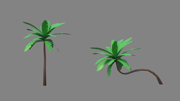 3D model low poly vegetation 1 - TurboSquid 1781515