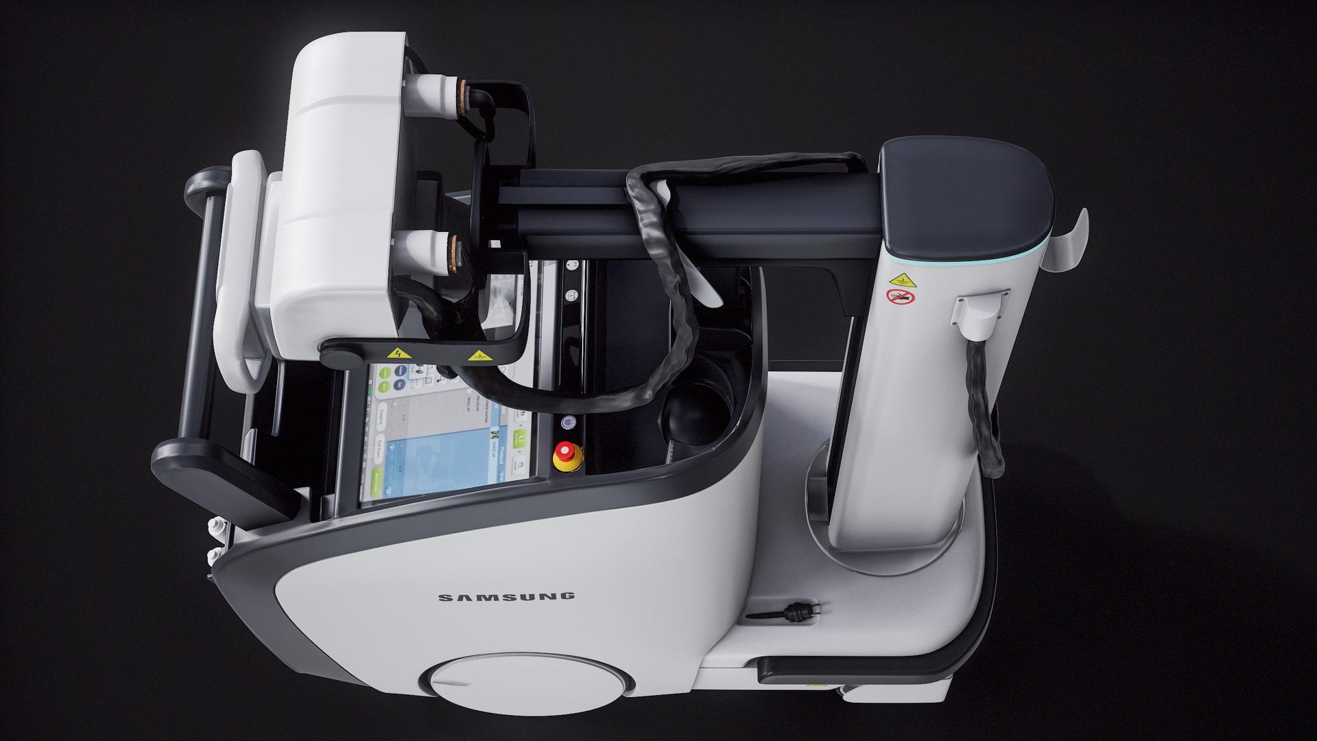 3D Samsung GM85 AccE X-Ray Diagnostic Unit PBR model - TurboSquid 2110226