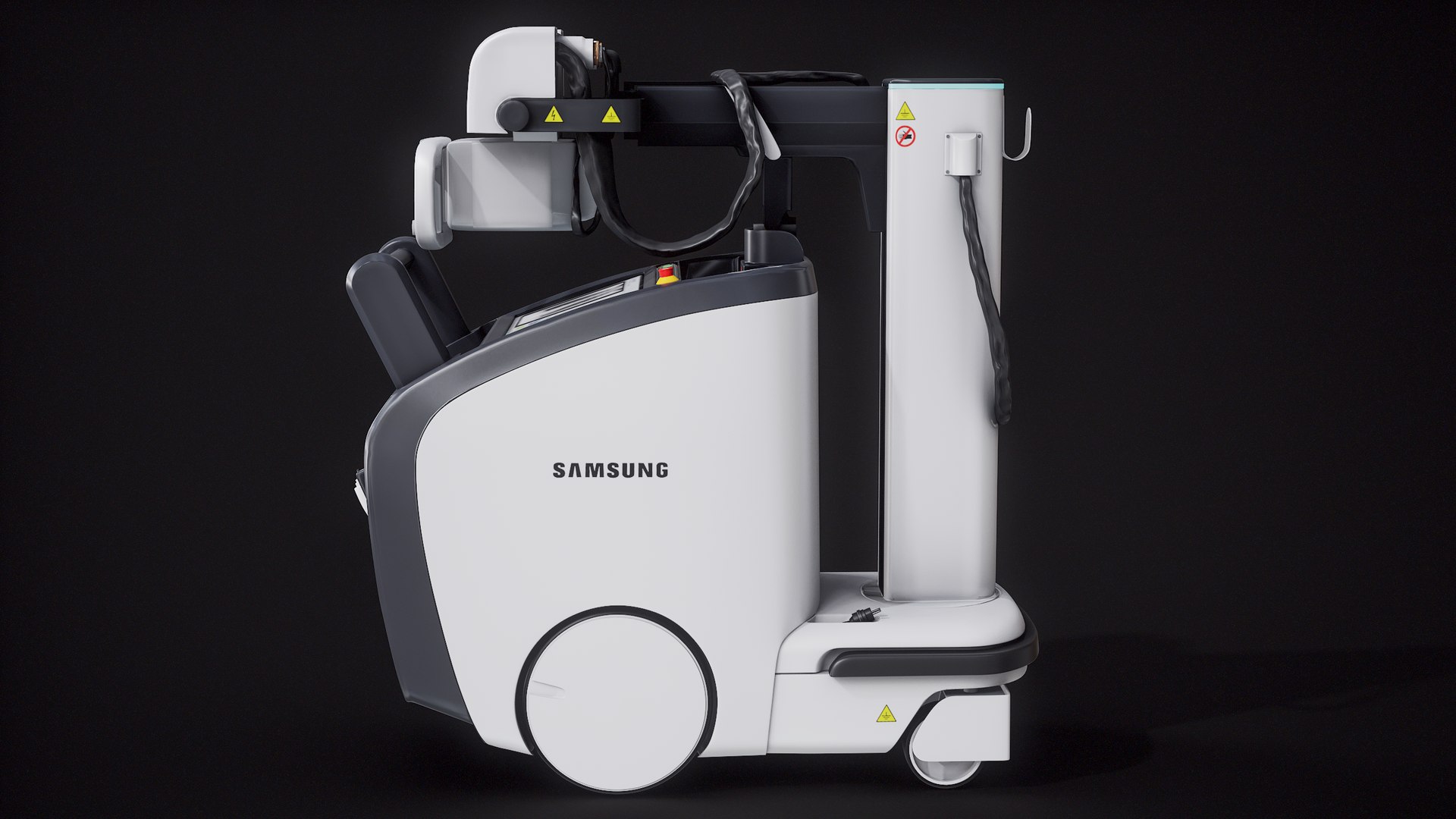 3D Samsung GM85 AccE X-Ray Diagnostic Unit PBR model - TurboSquid 2110226