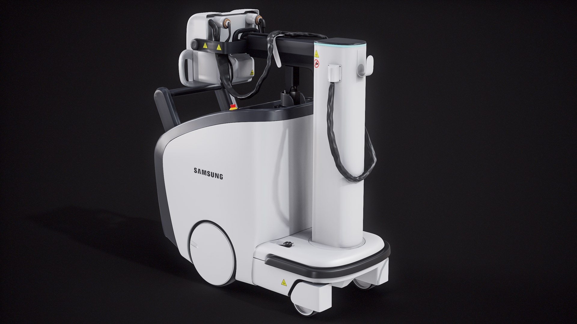 3D Samsung GM85 AccE X-Ray Diagnostic Unit PBR model - TurboSquid 2110226