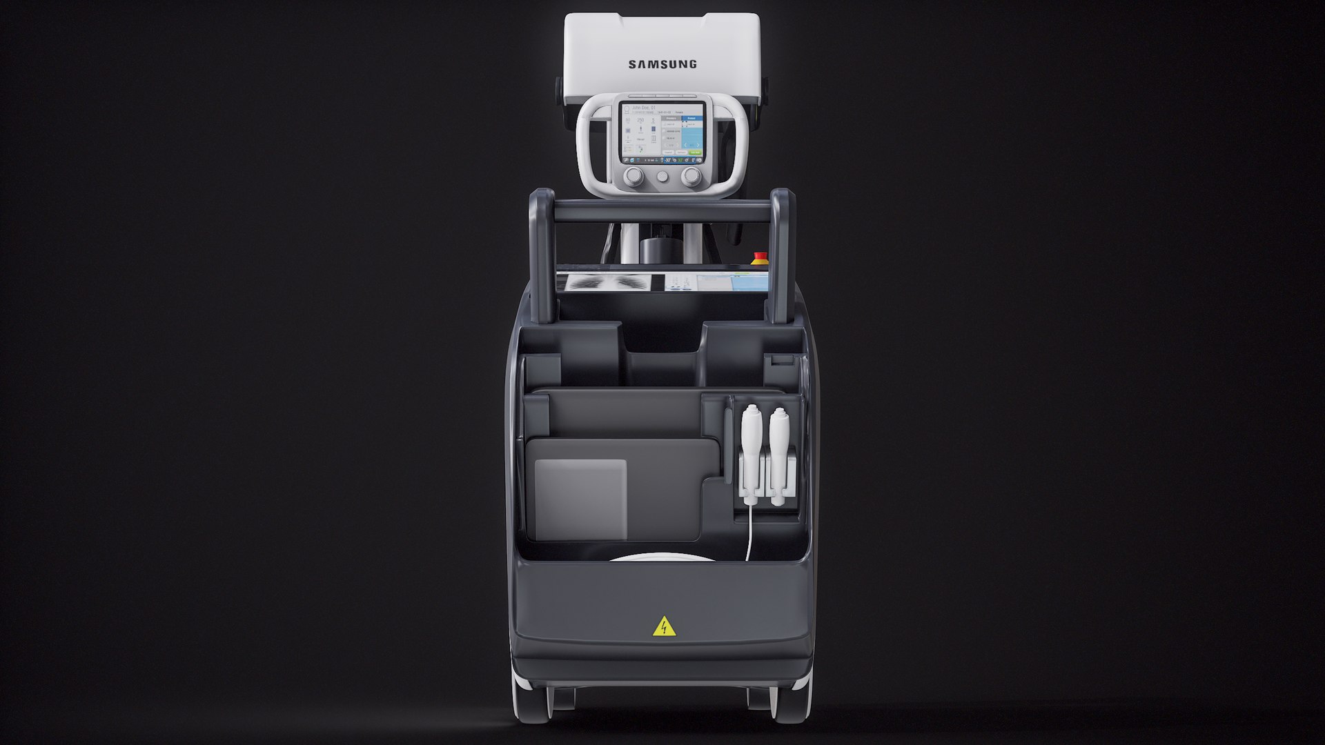 3D Samsung GM85 AccE X-Ray Diagnostic Unit PBR model - TurboSquid 2110226