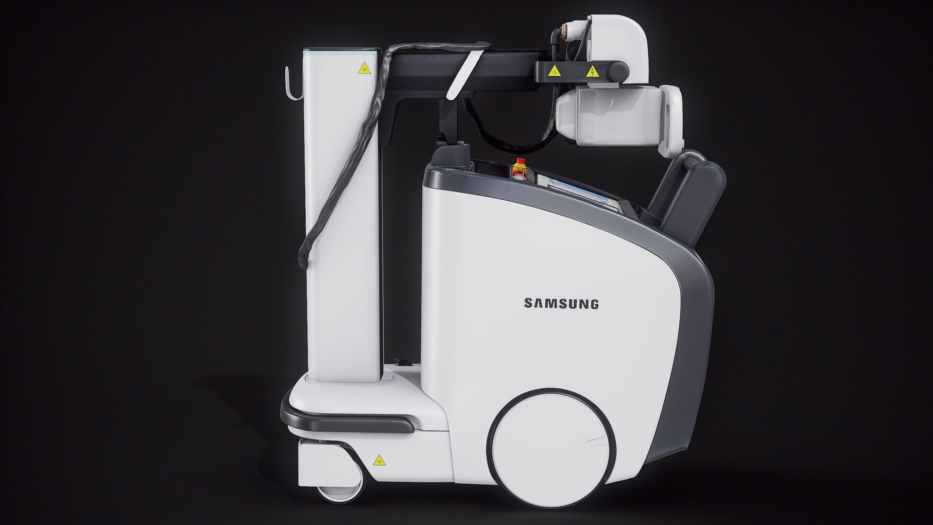 3D Samsung GM85 AccE X-Ray Diagnostic Unit PBR model - TurboSquid 2110226