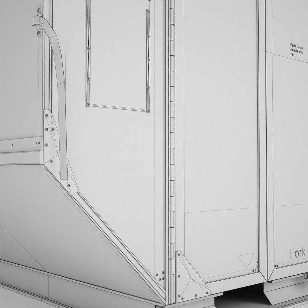 airport container 3d model