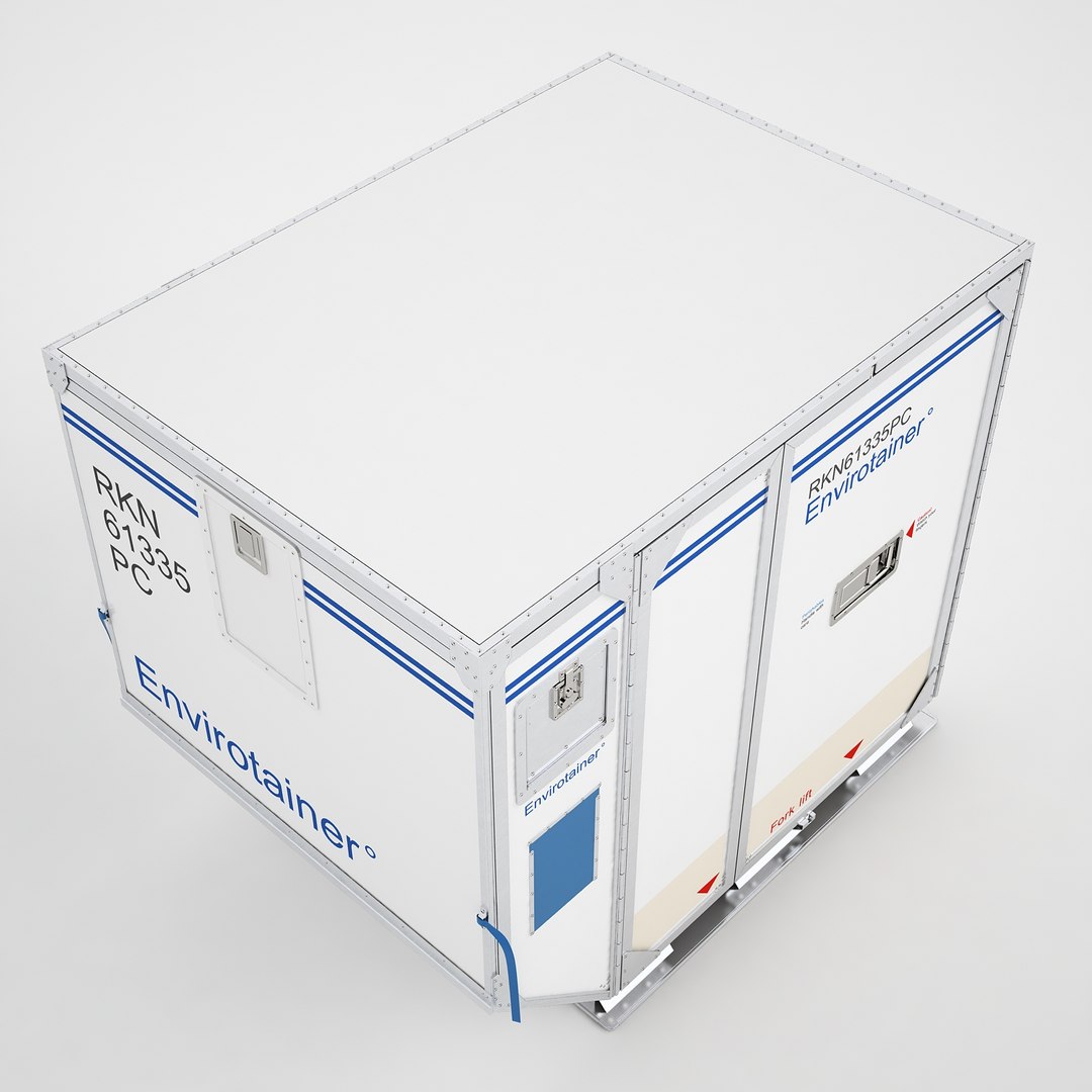Airport Container 3d Model