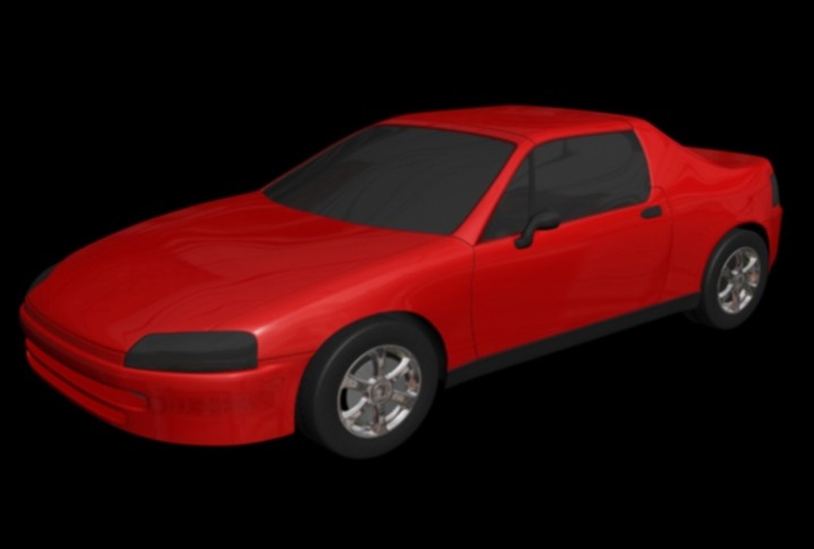 3dsmax Honda Del Sol