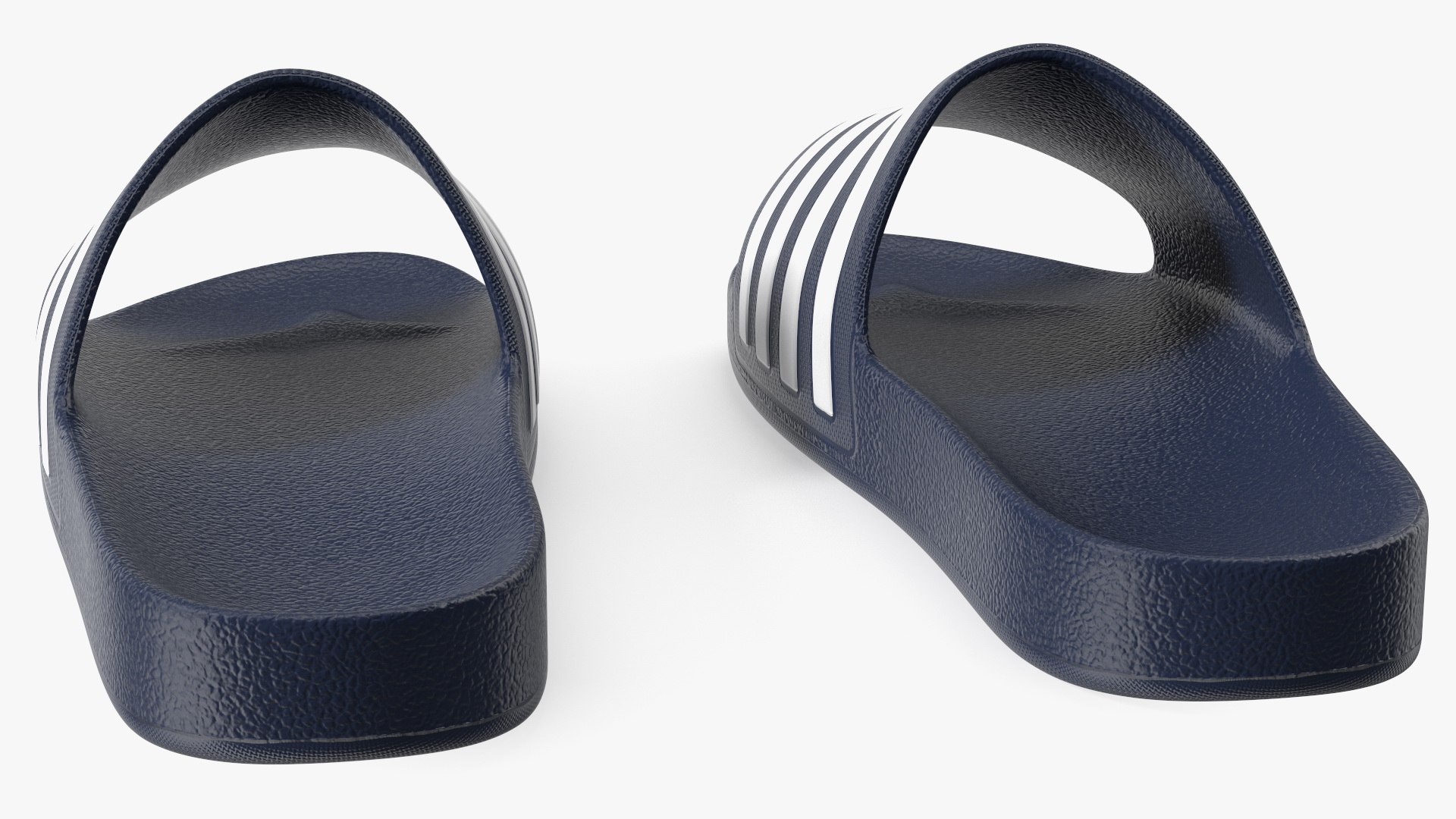Dark Blue Rubber Flip-Flops Slippers 3D model - TurboSquid 1965722