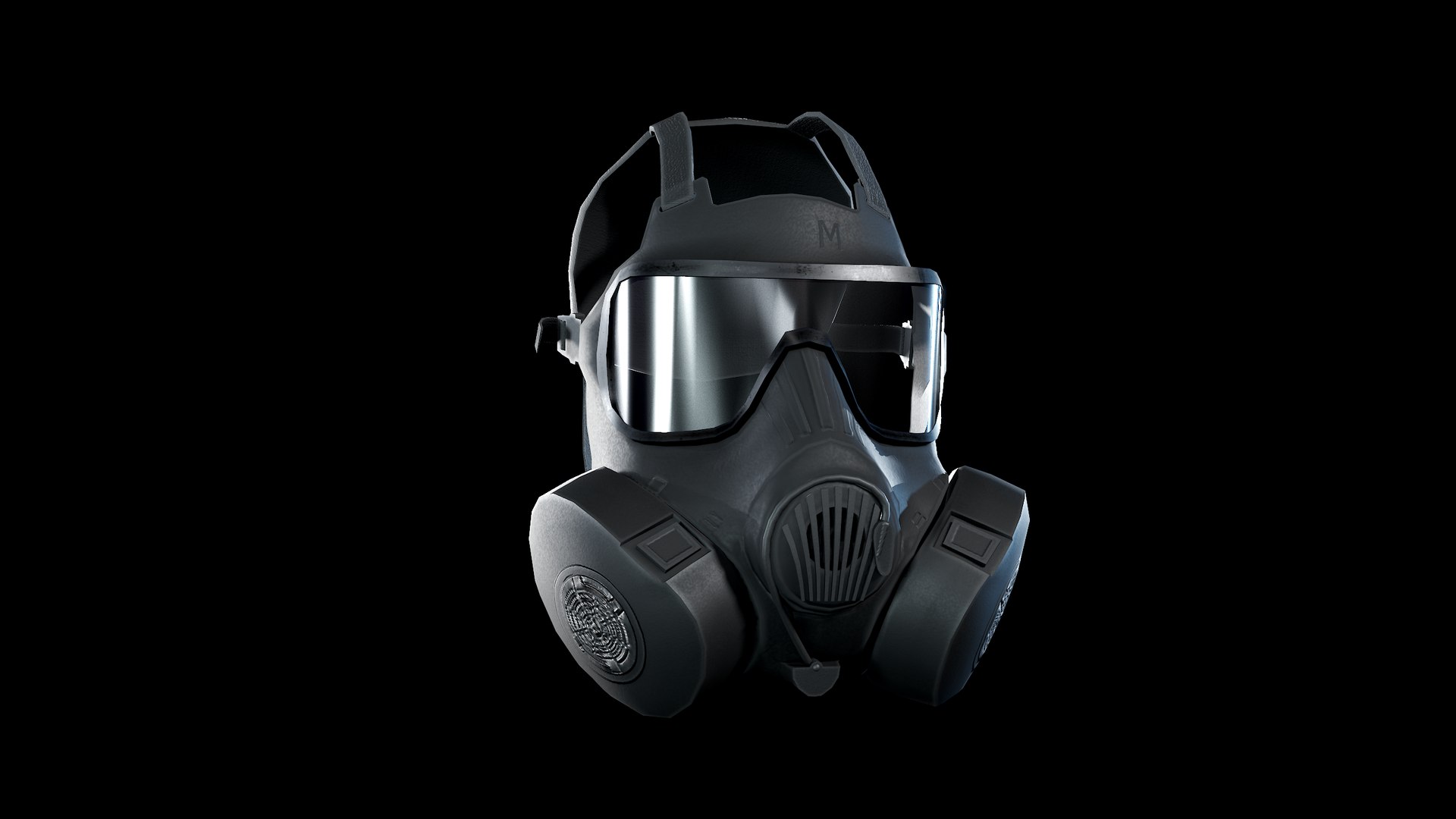 3D M50 Gasmask - TurboSquid 1718370