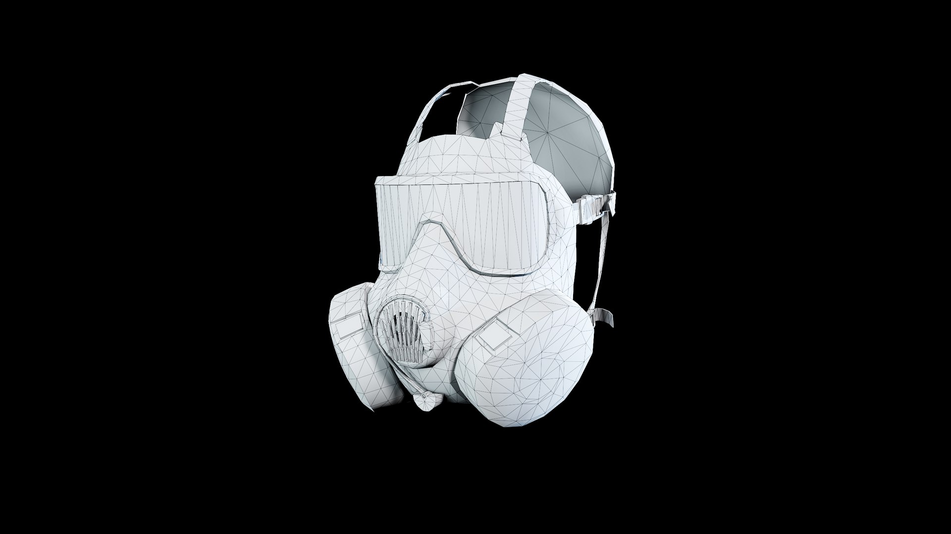 3D M50 Gasmask - TurboSquid 1718370