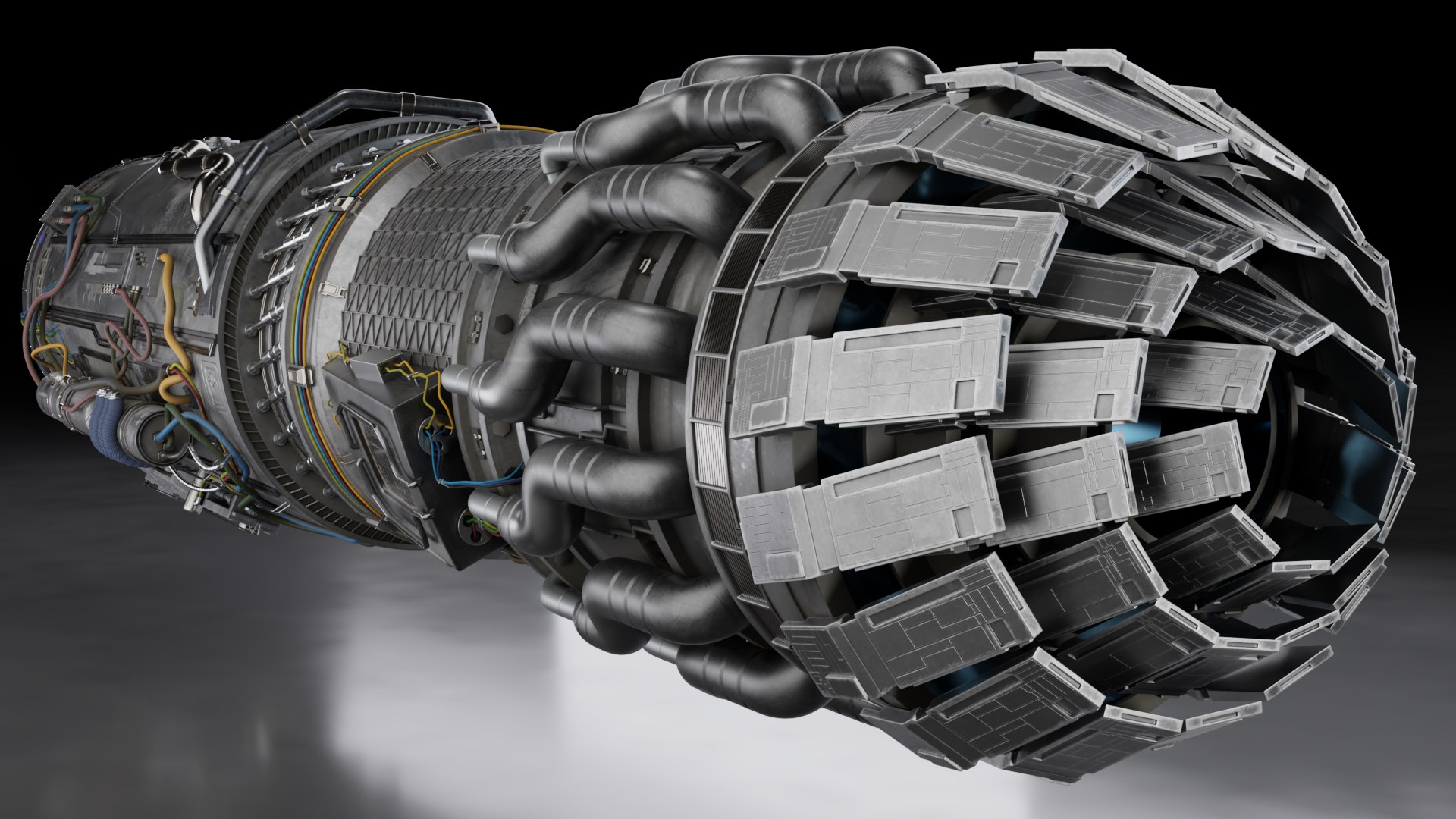 3D Turbojet Engine - TurboSquid 2042803