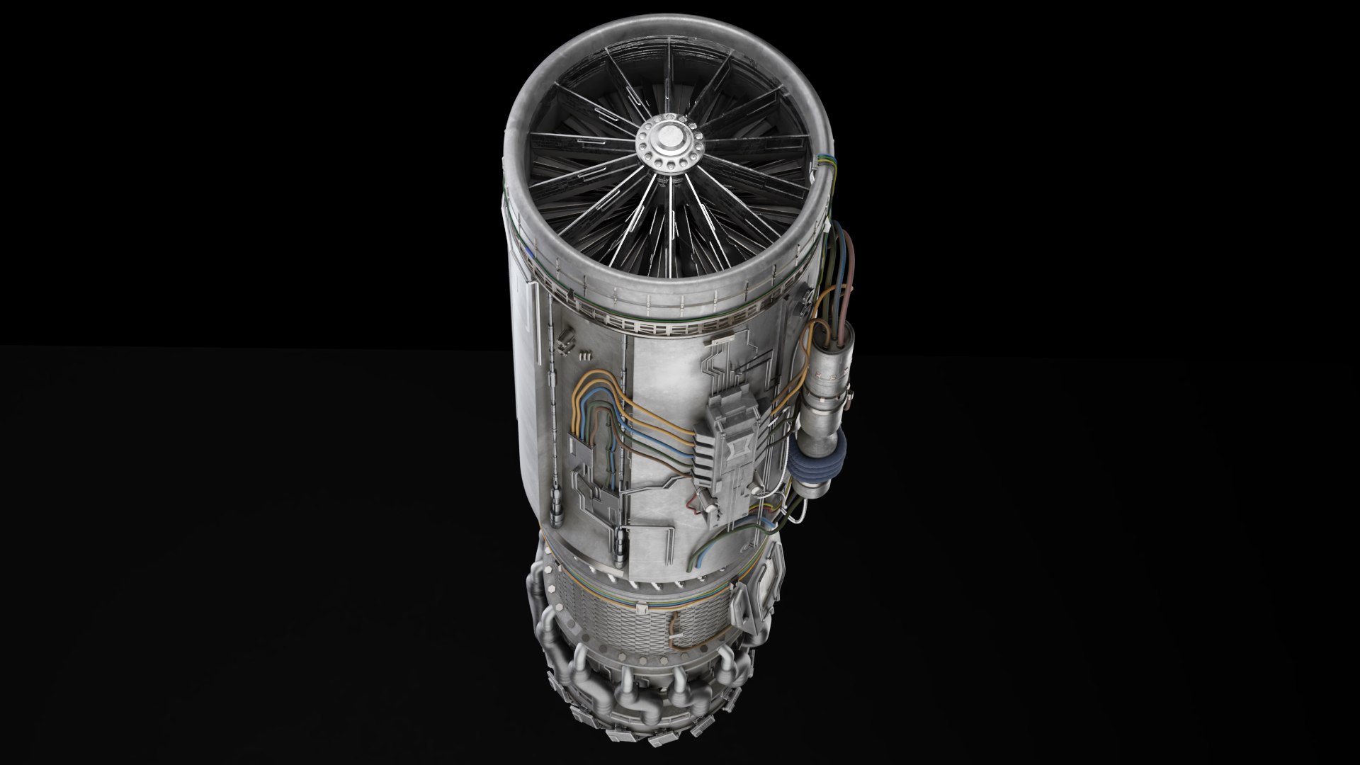 3D Turbojet Engine - TurboSquid 2042803