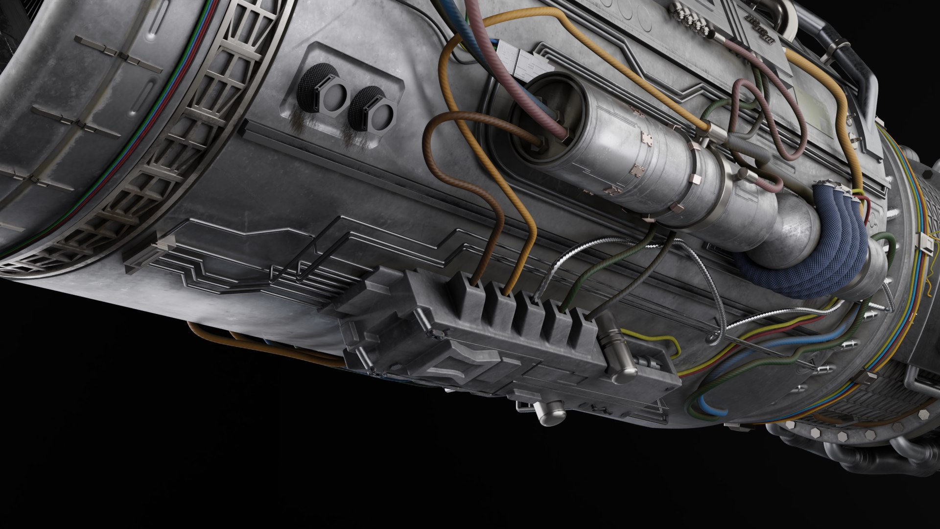 3D Turbojet Engine - TurboSquid 2042803