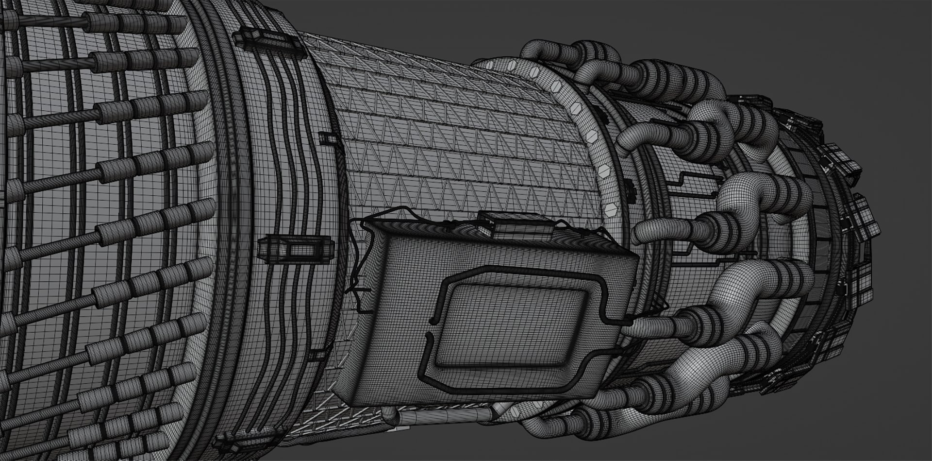 3D Turbojet Engine - TurboSquid 2042803