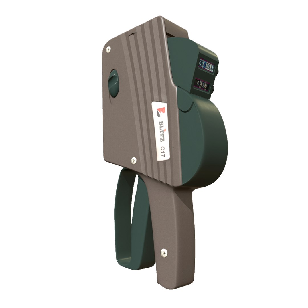 3D Marking Gun - TurboSquid 1804438