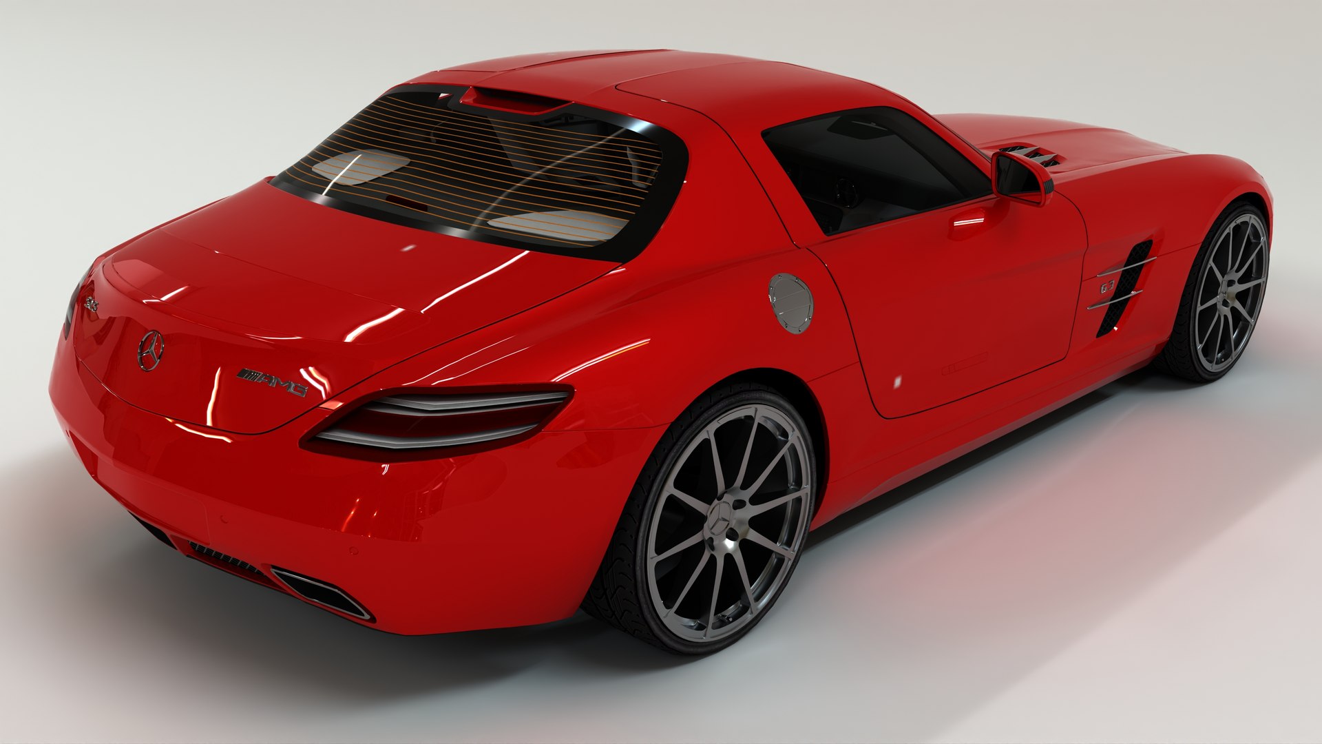 3D Mercedes-Benz SLS AMG Model - TurboSquid 2329992