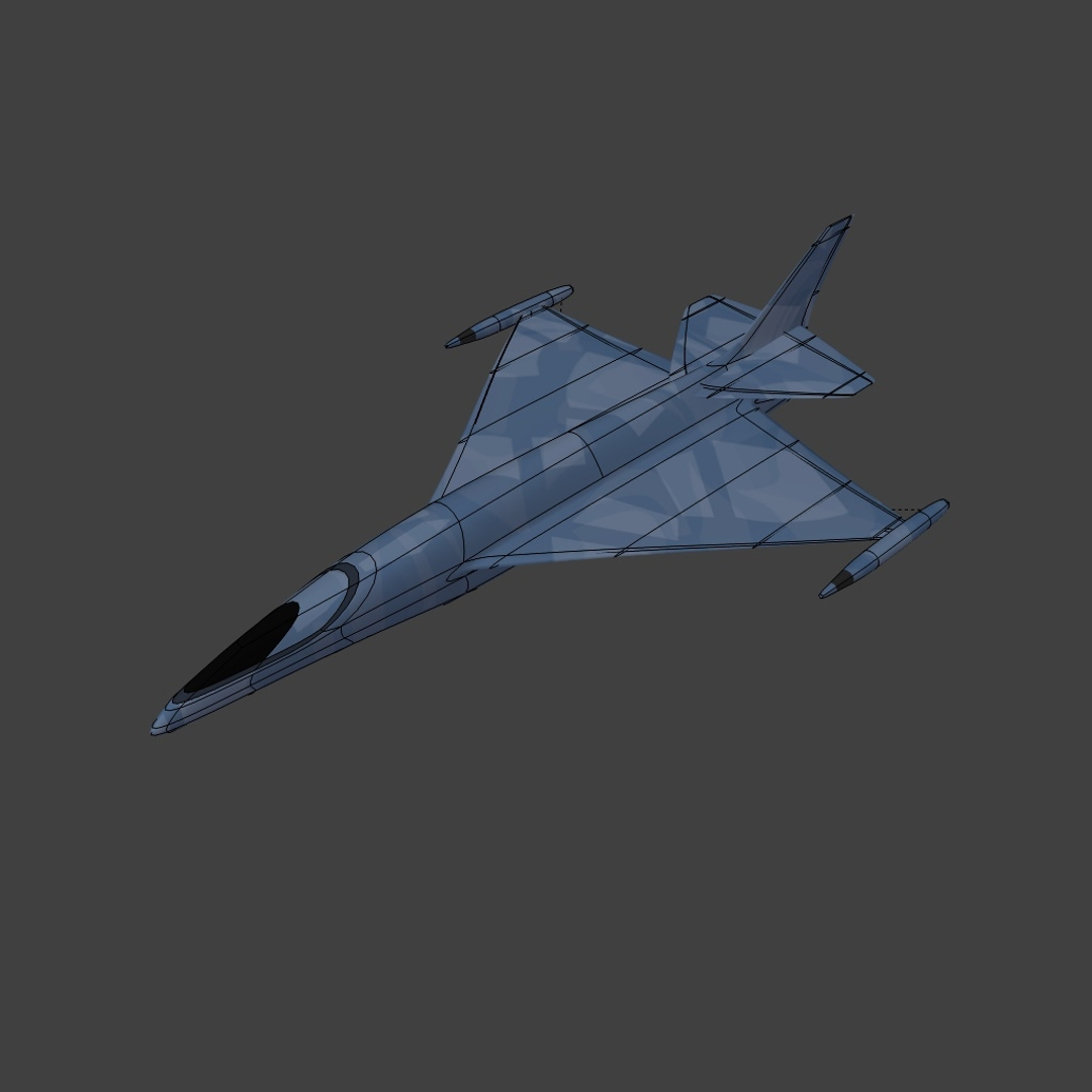Fighter Jet Obj Free