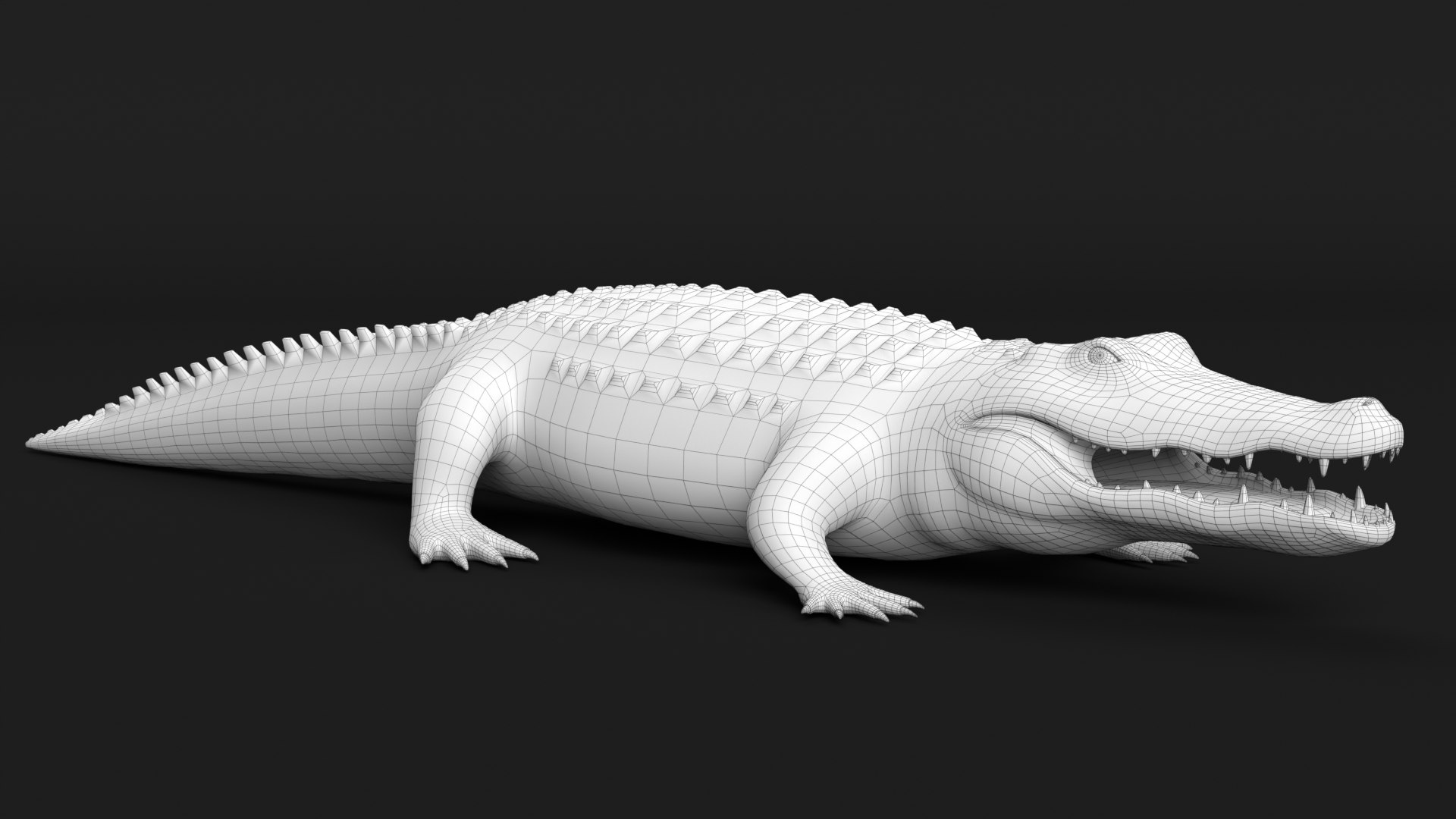 Crocodile Animated 3D - TurboSquid 2126358