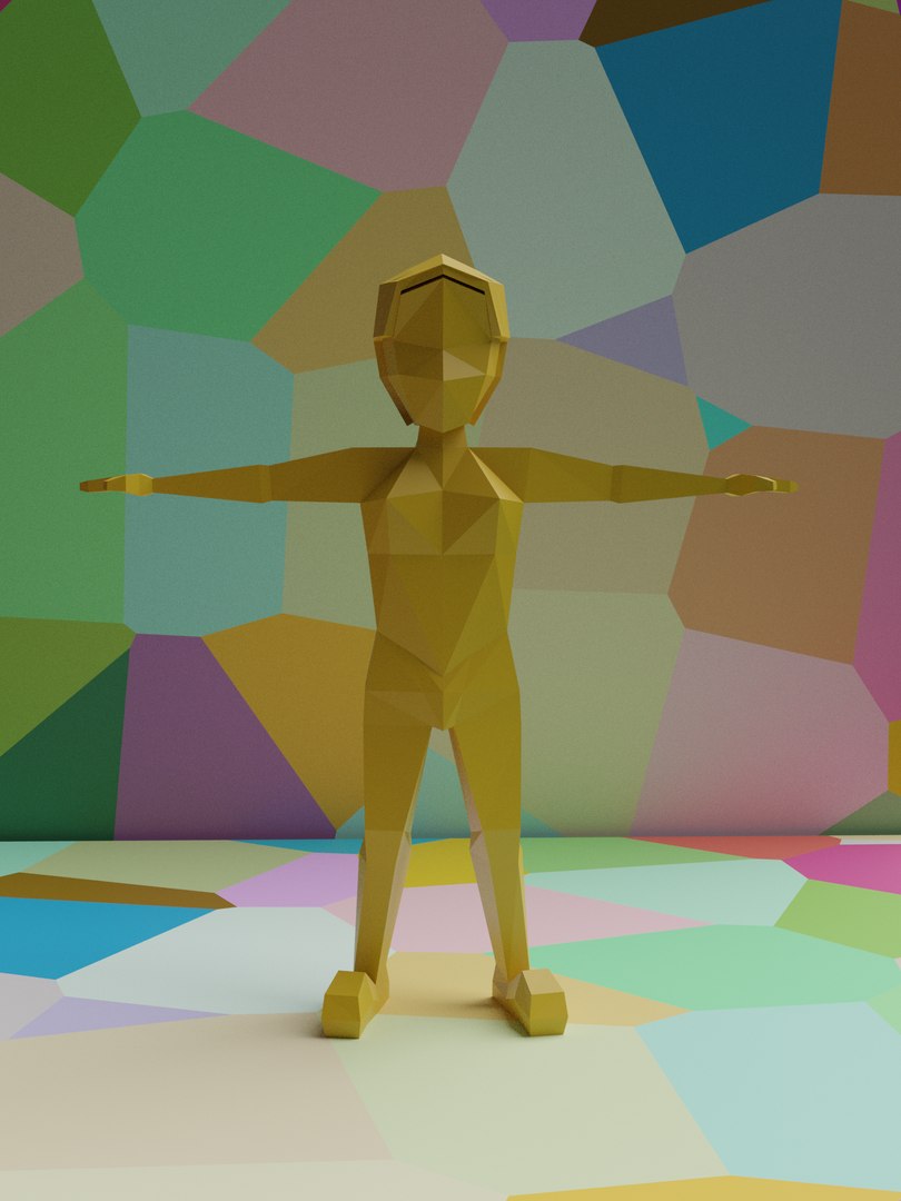 3D basic character - TurboSquid 1579376