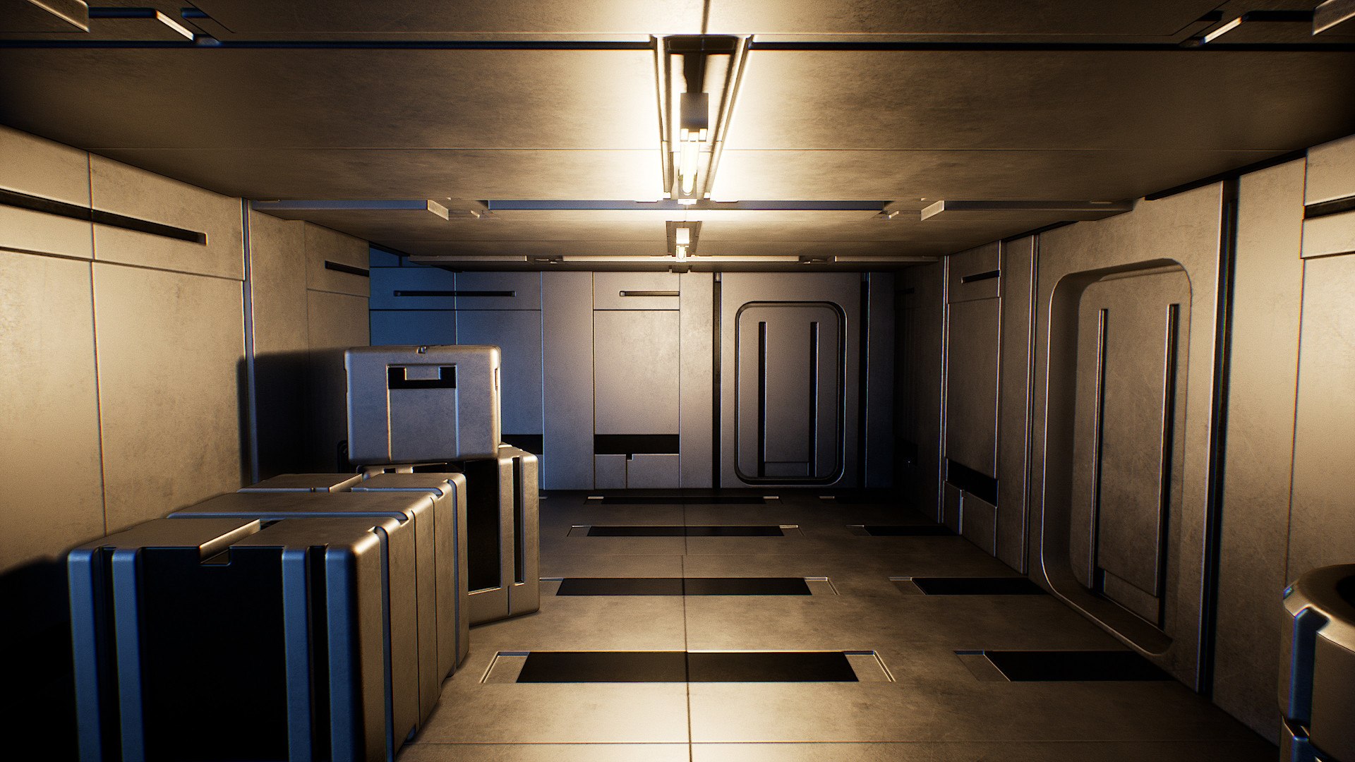 3D Sci-fi Interior Pack - TurboSquid 1644981
