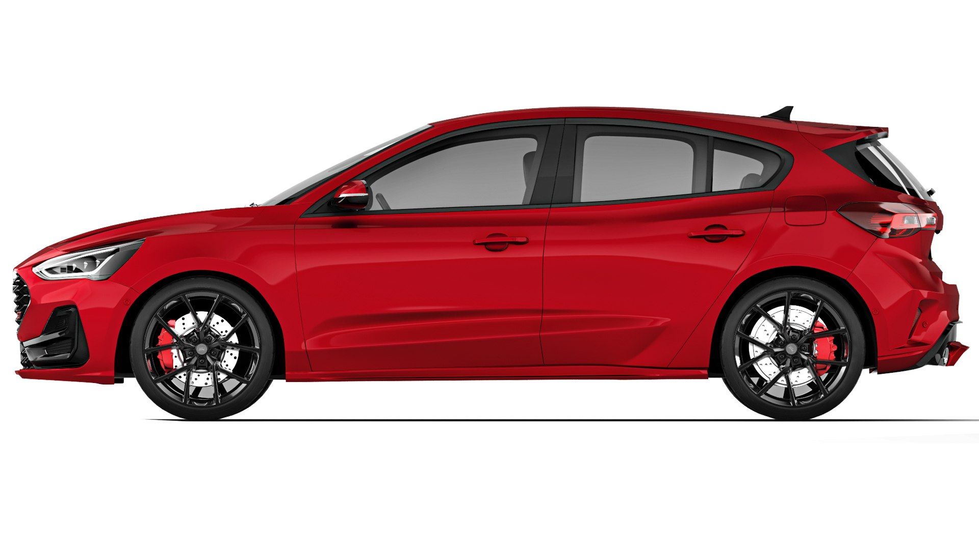 Ford Focus ST 2022 3D Model - TurboSquid 2334425