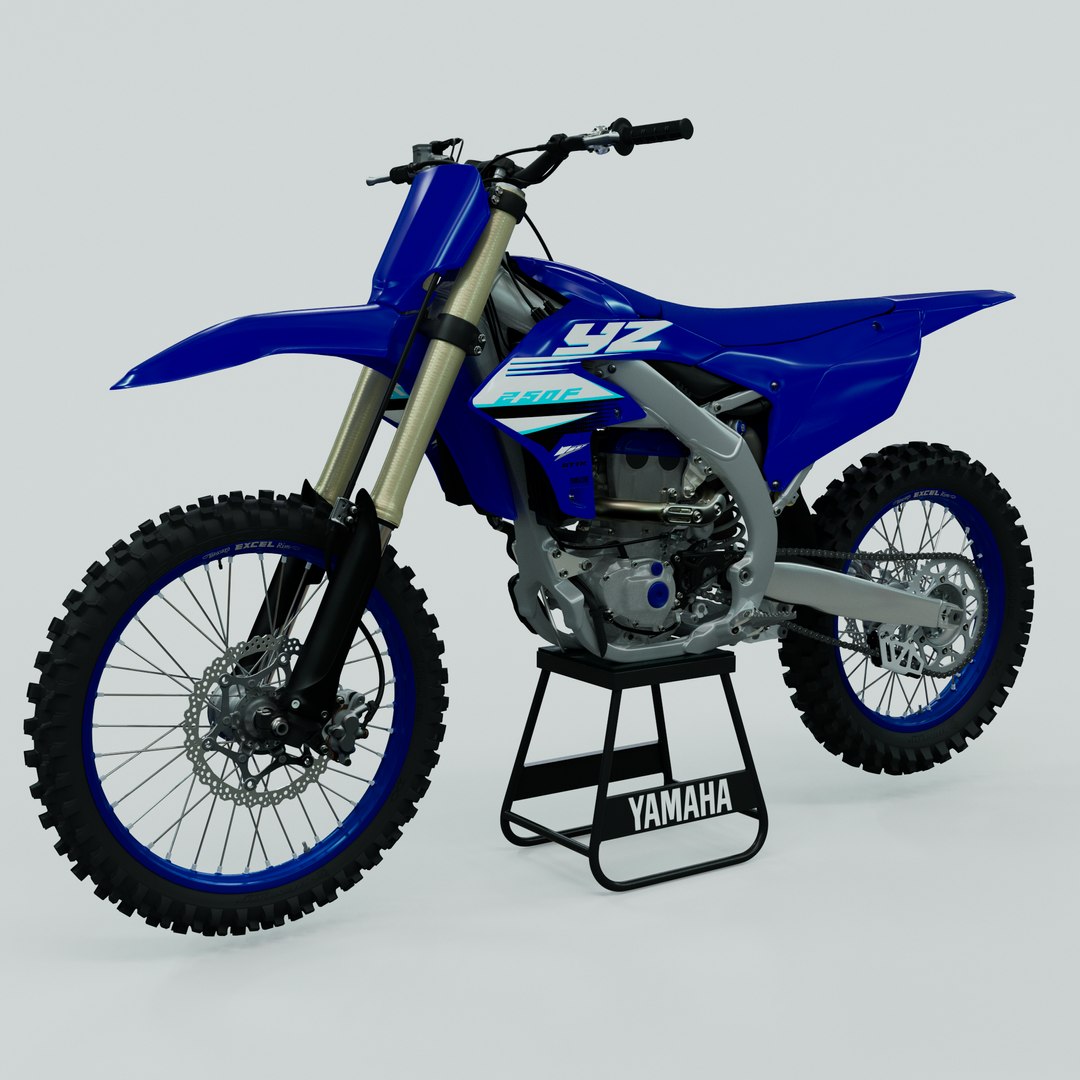 3D Yamaha Yzf250 2025 Model - TurboSquid 2304260