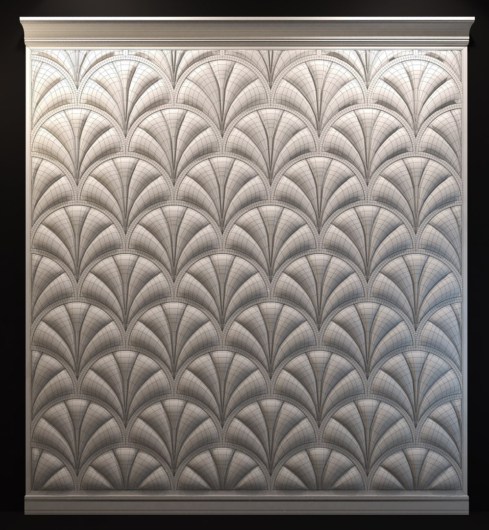 3D wall panel soft - TurboSquid 1389609