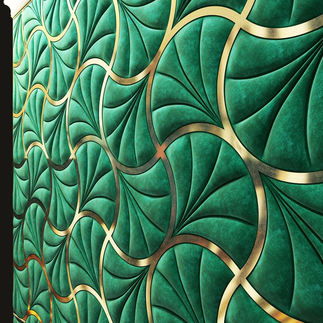 3D wall panel soft - TurboSquid 1389609