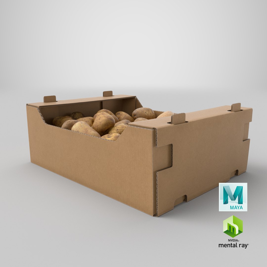 Cardboard Display Box 03 Model - TurboSquid 1461490