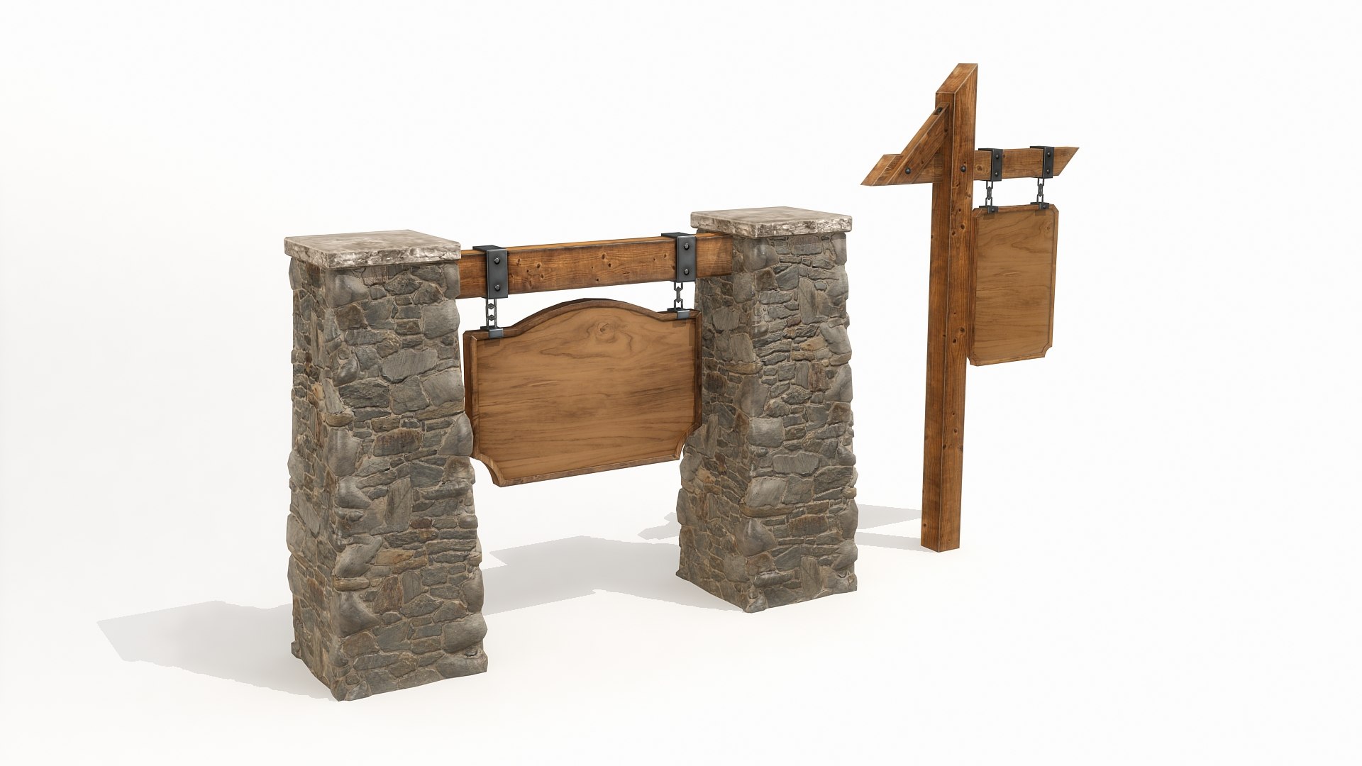 3D National Park Signs - TurboSquid 1247135