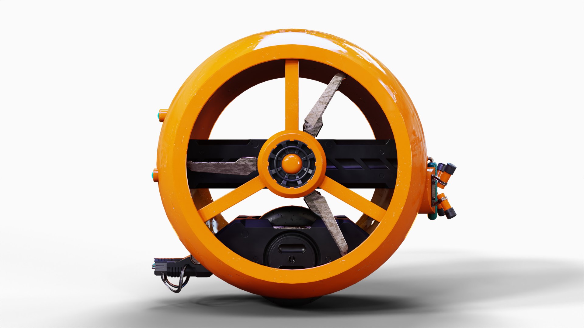 MonoDrone 3D Model - TurboSquid 2128694