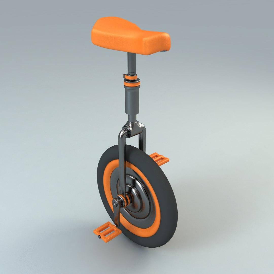 Unicycle 3D Model - TurboSquid 1211909