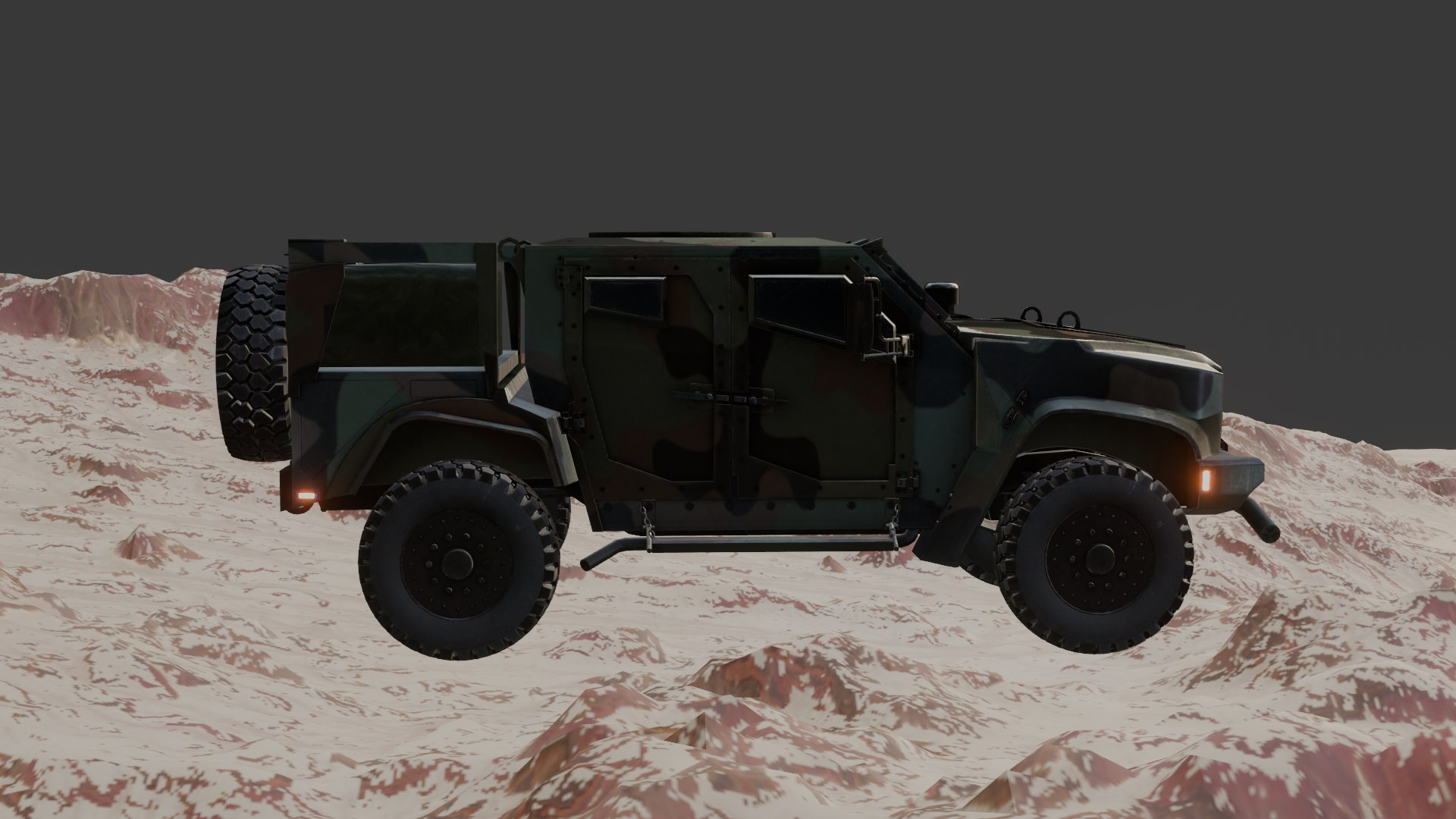 Humve Truck 3D - TurboSquid 2254990