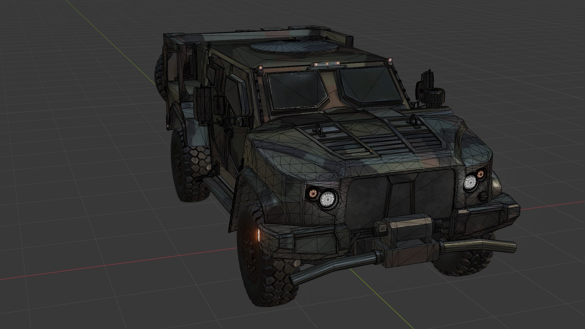 Humve Truck 3D - TurboSquid 2254990