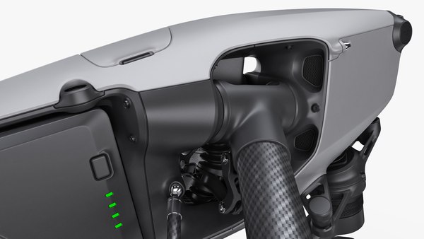 modelo 3d DJI Inspire 3 aparejado - TurboSquid 2086732