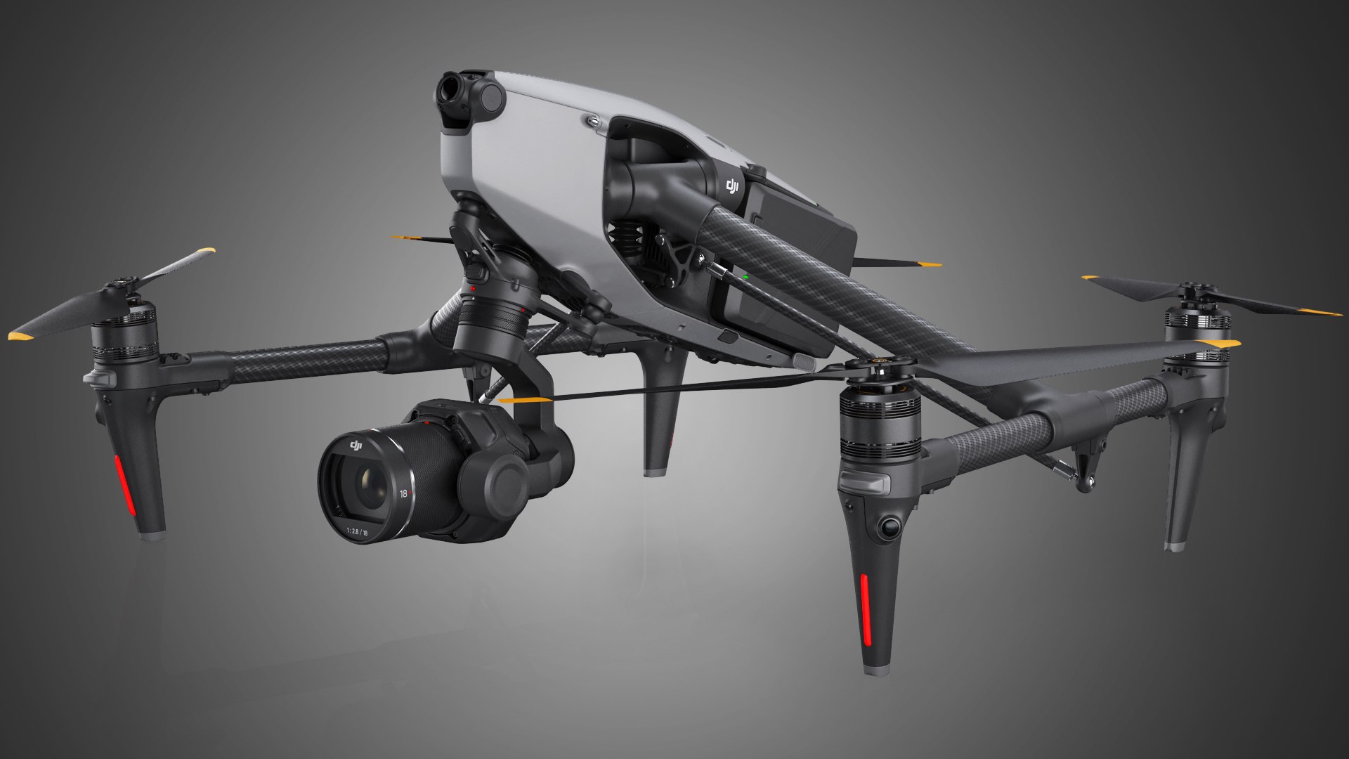 DJI Inspire 3 Rigged model - TurboSquid 2086732
