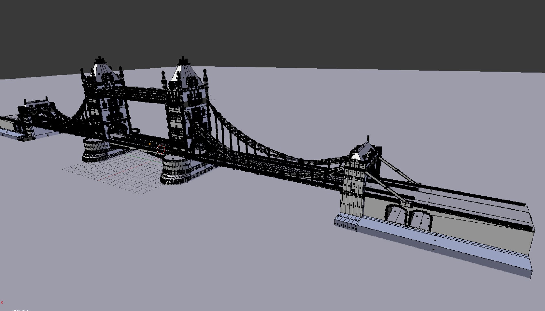 London Tower Bridge Model - TurboSquid 1532770