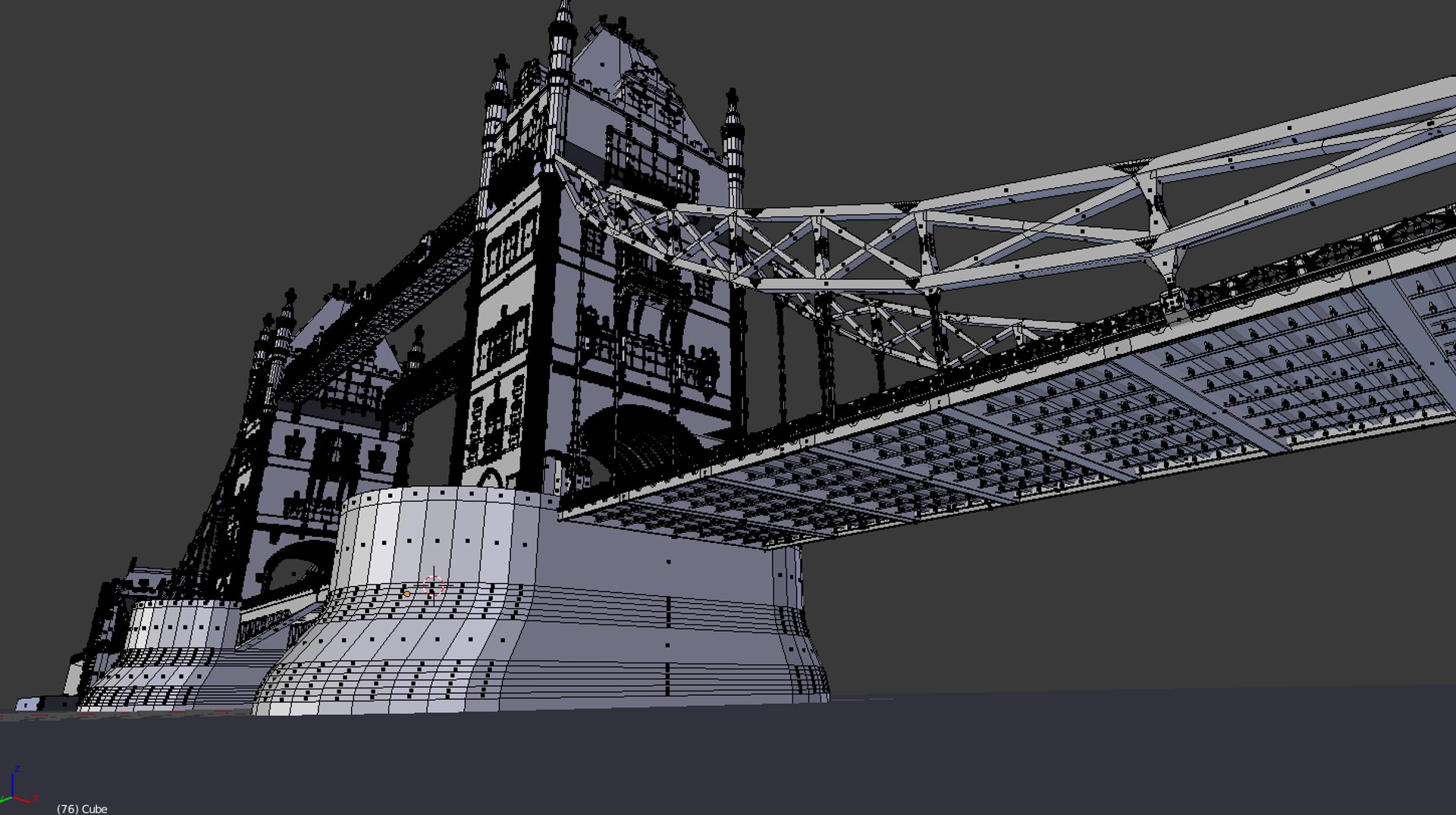 London Tower Bridge Model - TurboSquid 1532770