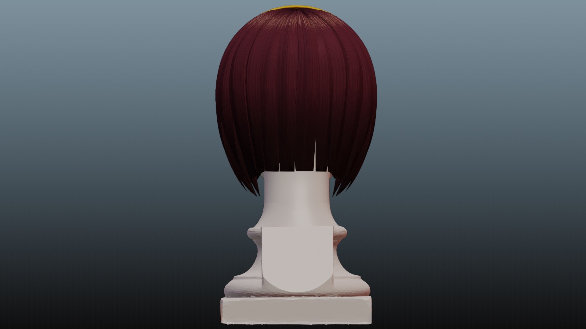 Six Color Female Hair 3D Model - TurboSquid 2072978