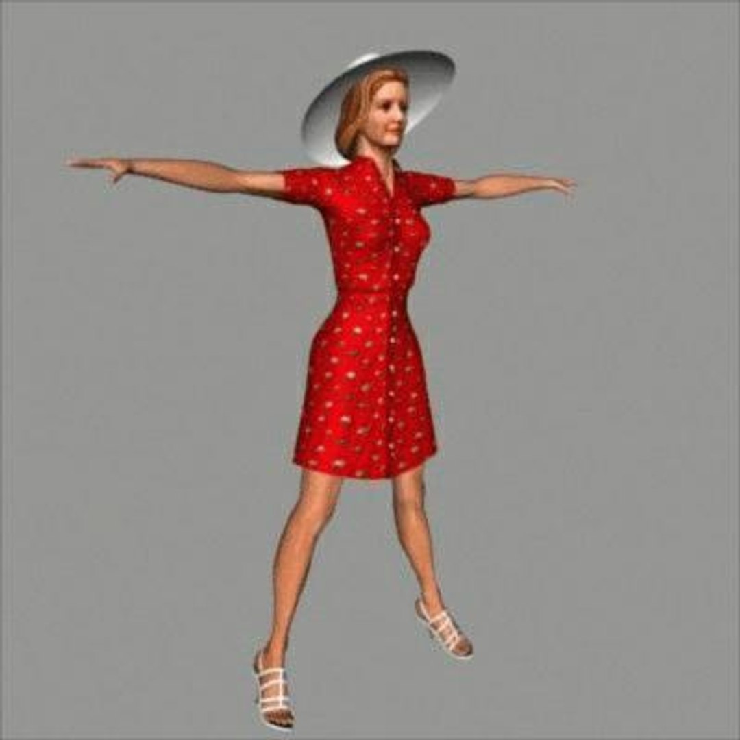 3d 3ds character maureen