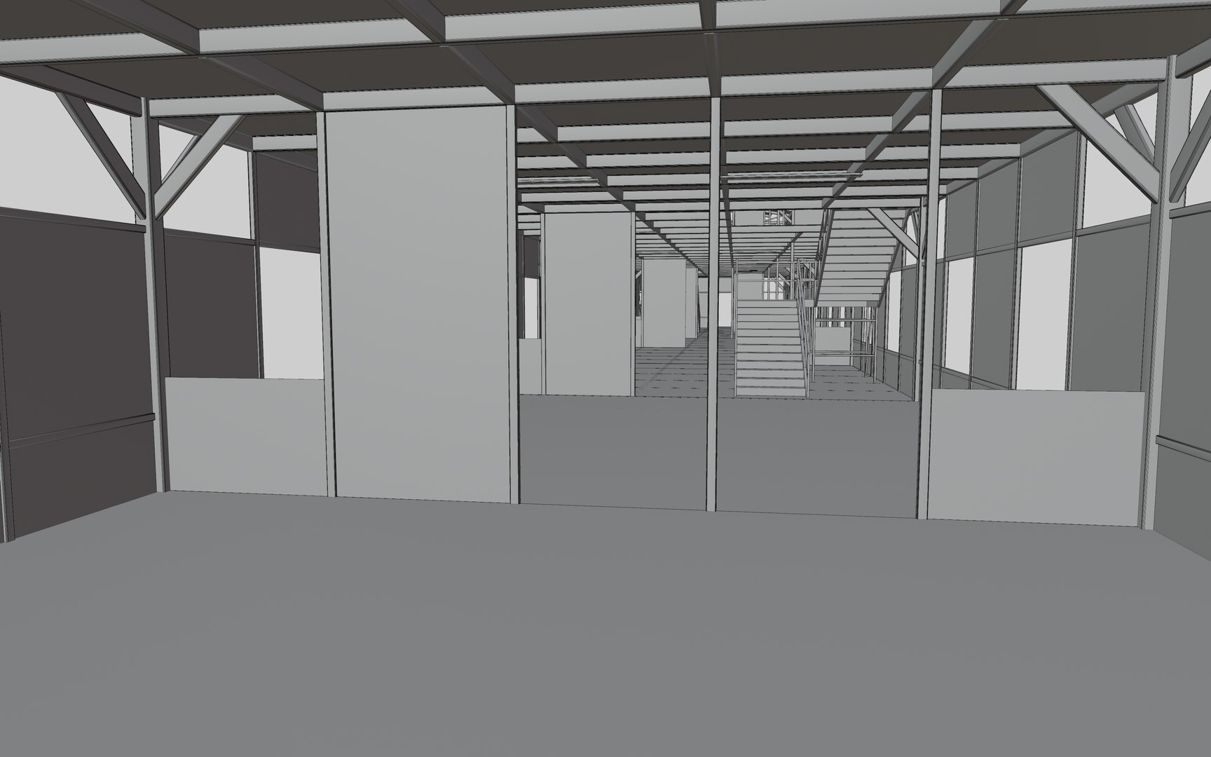 3D Model Rusty Metal Steel Construction Building - TurboSquid 1920261